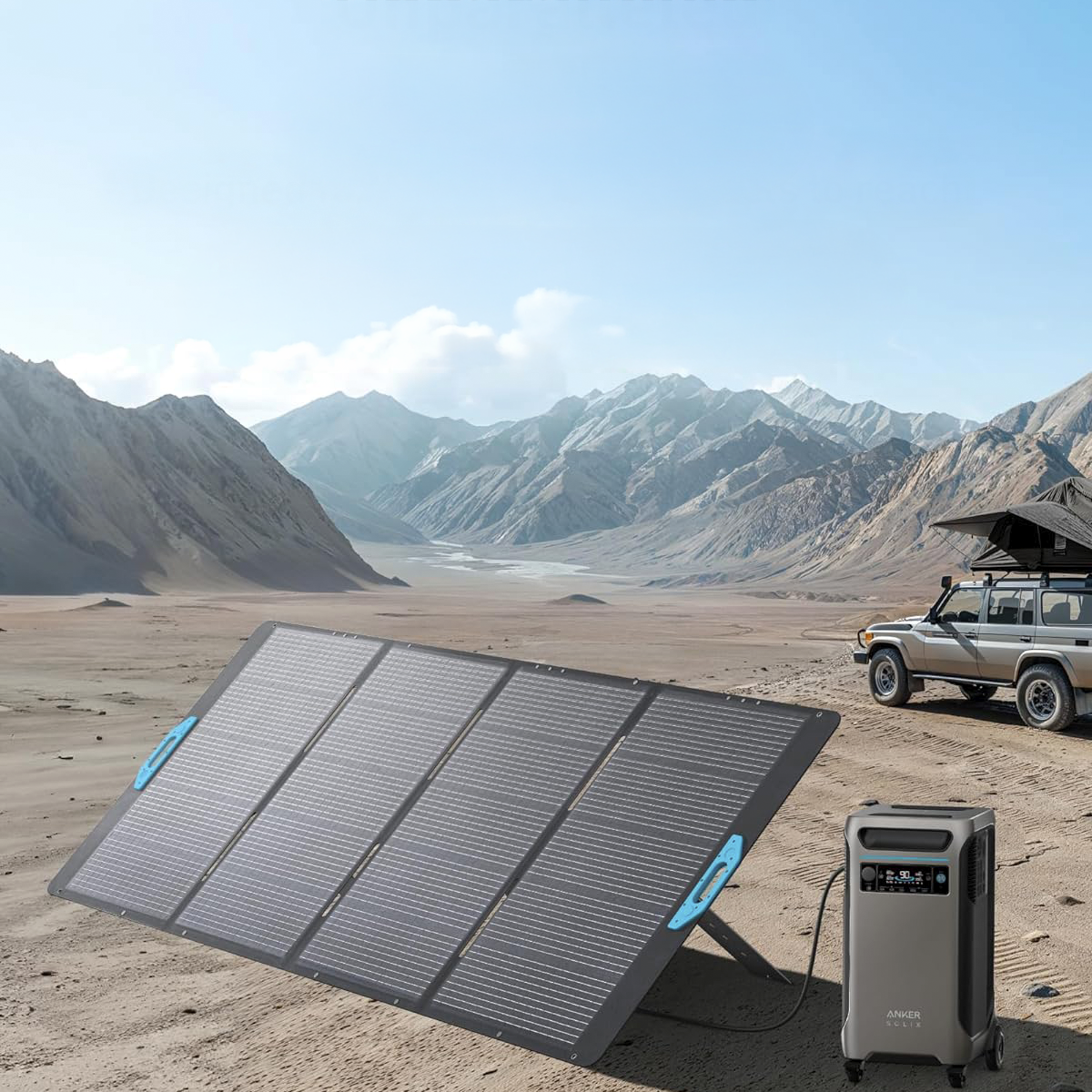 Anker SOLIX PS400: panel solar portátil de 400W